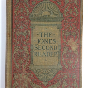 The Jones Second Reader, a Fair, Early 20th Century, School Reader - Etsy