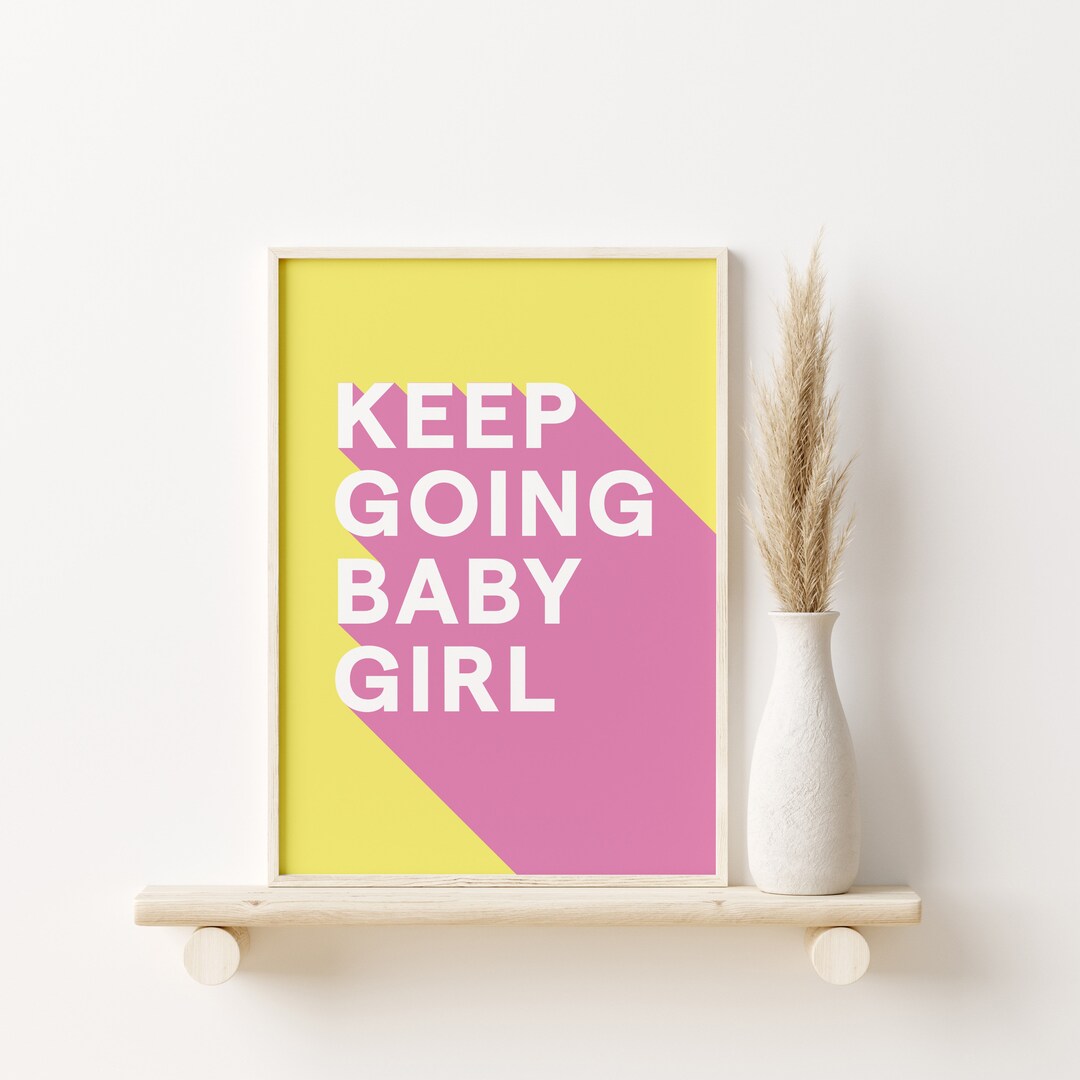 KEEP GOING Poster A4 A3 Print Unframed - Etsy