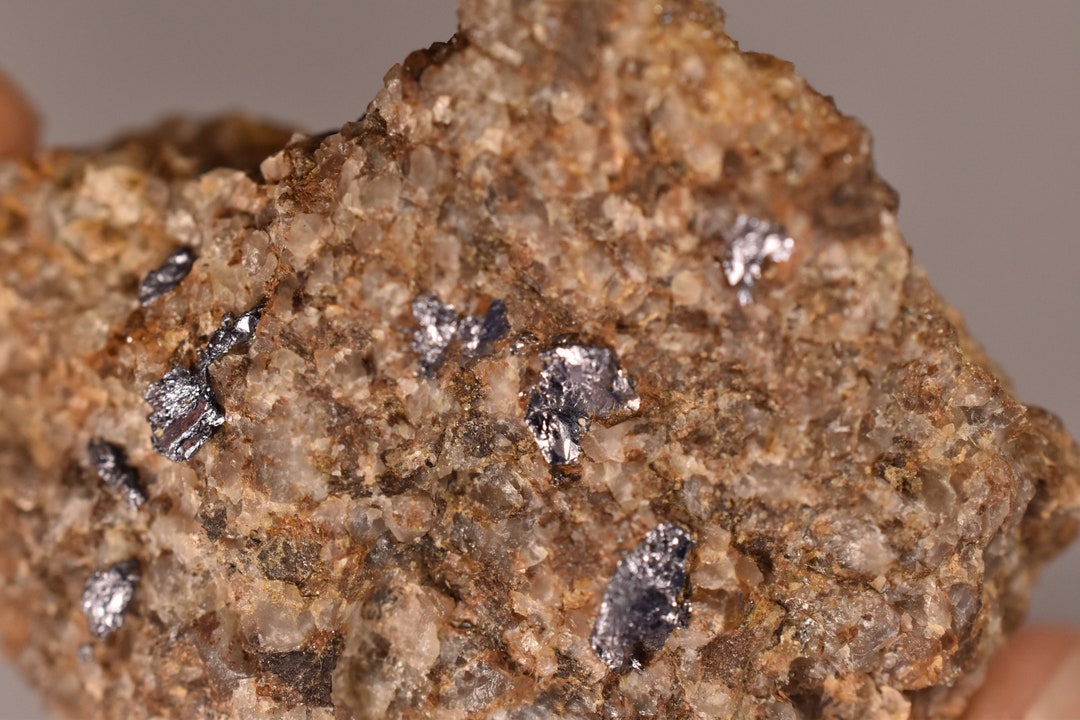 AUSTRALIAN MOLYBDENITE in Matrix 4.6cm 30.1g Natural Rough Crystal ...