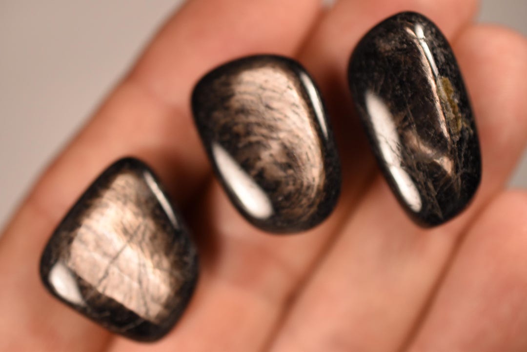3 HYPERSTHENE Tumbled Stones 2cm 19g Natural Stone - Etsy