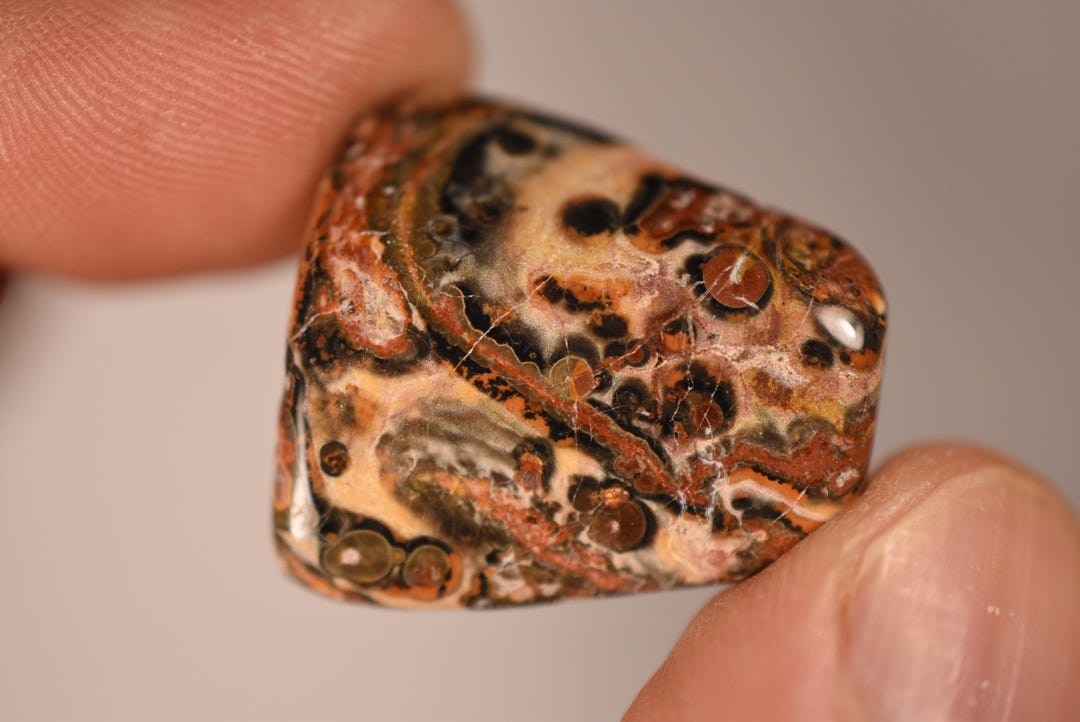 LEOPARD SKIN JASPER Tumbled Stone 2.7cm 9.2g Natural Stone - Etsy