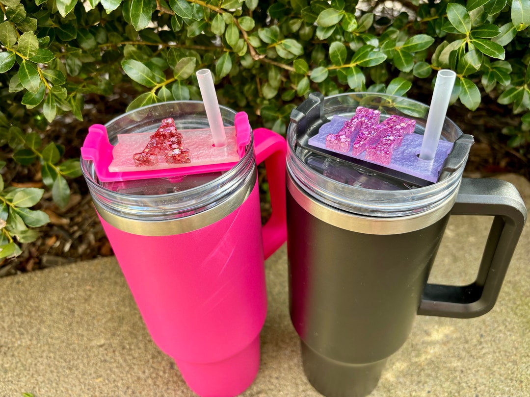 Glitter Name Topper | Tumbler Name Plate | Personalized Tumbler ...
