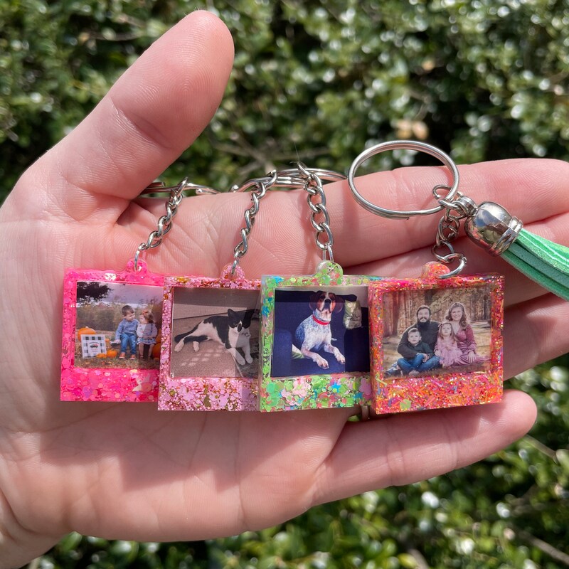 Custom Resin Keychain - Etsy