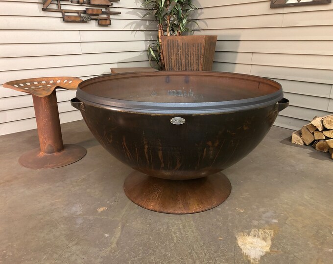 37.50 Inch Fire Pit - Custom Fire Pit - Outdoor Fire Pit - Steel Fire ...