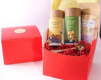 Tea Set Gift Box - Etsy