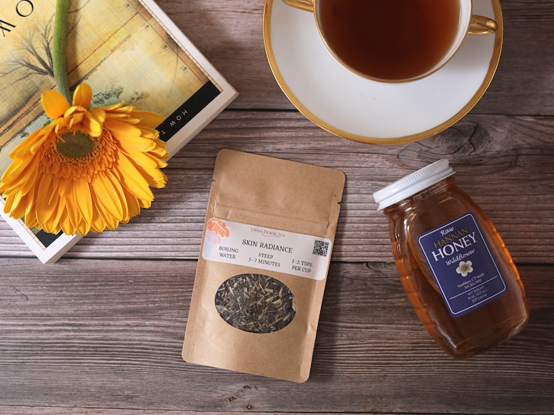 Skin Radiance | Wellness Tea Blend, Loose Leaf - Etsy