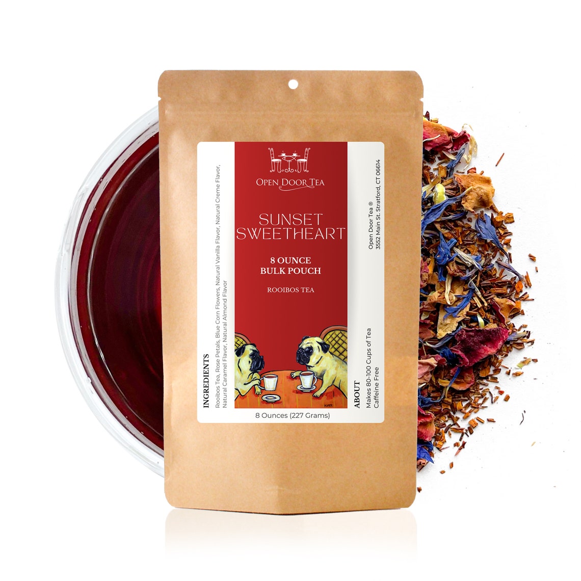 Sunset Sweetheart | Rooibos Tea Blend, Loose Leaf - Etsy