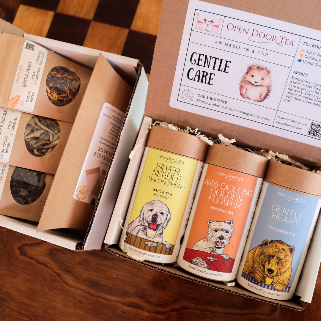 Gentle Care - Tea Sampler | 3 Loose Leaf Teas, Tea Bags, for Gifts and ...