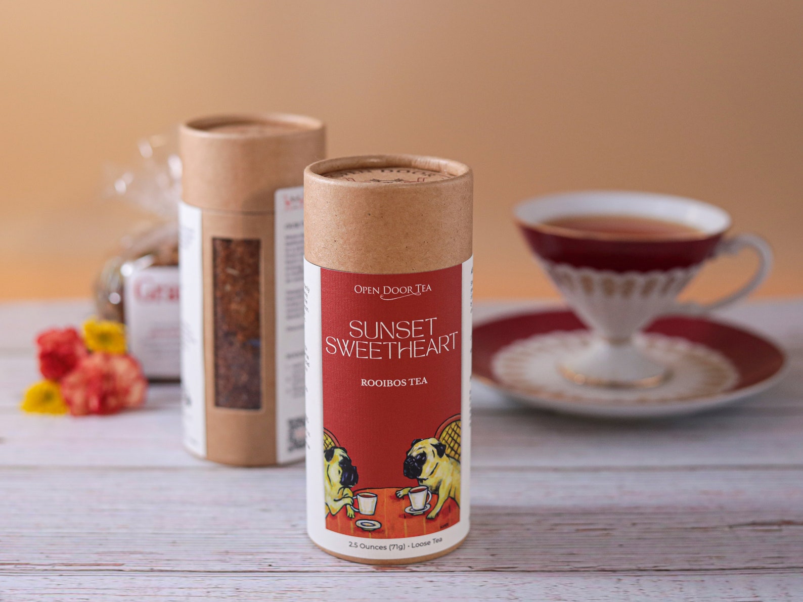 Sunset Sweetheart | Rooibos Tea Blend, Loose Leaf - Etsy