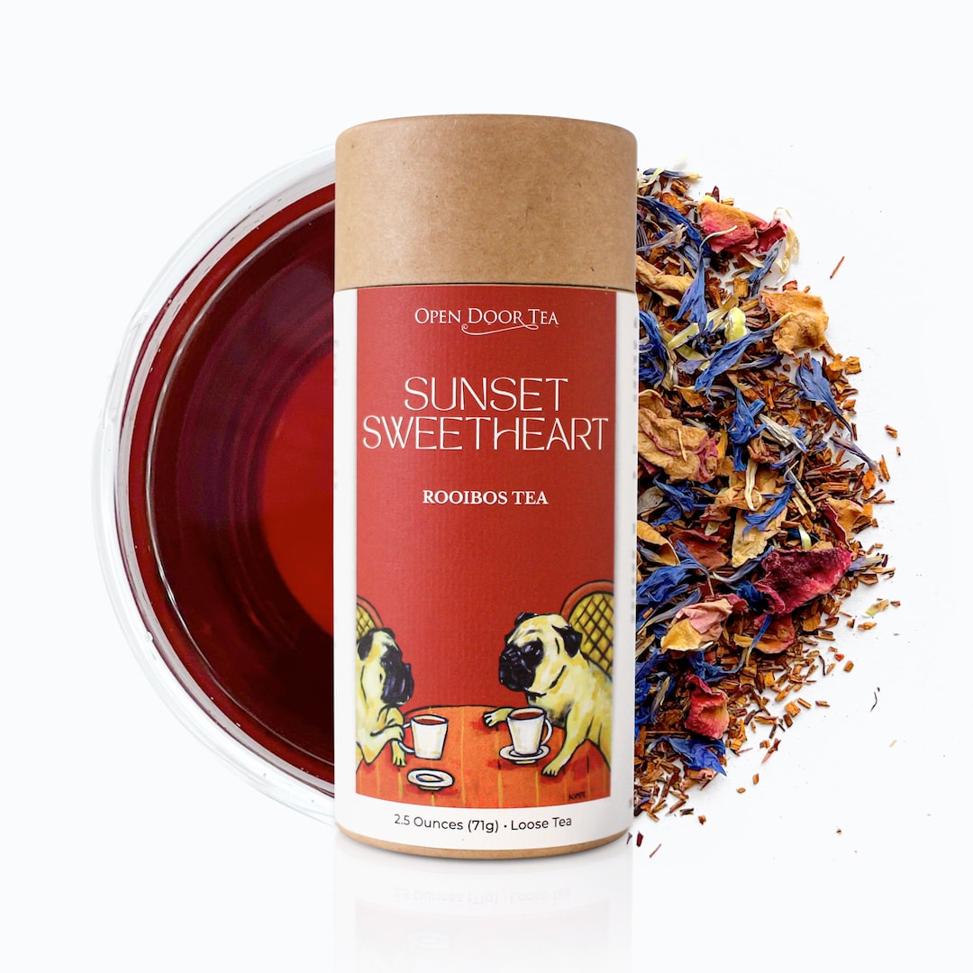 Sunset Sweetheart | Rooibos Tea Blend, Loose Leaf - Etsy