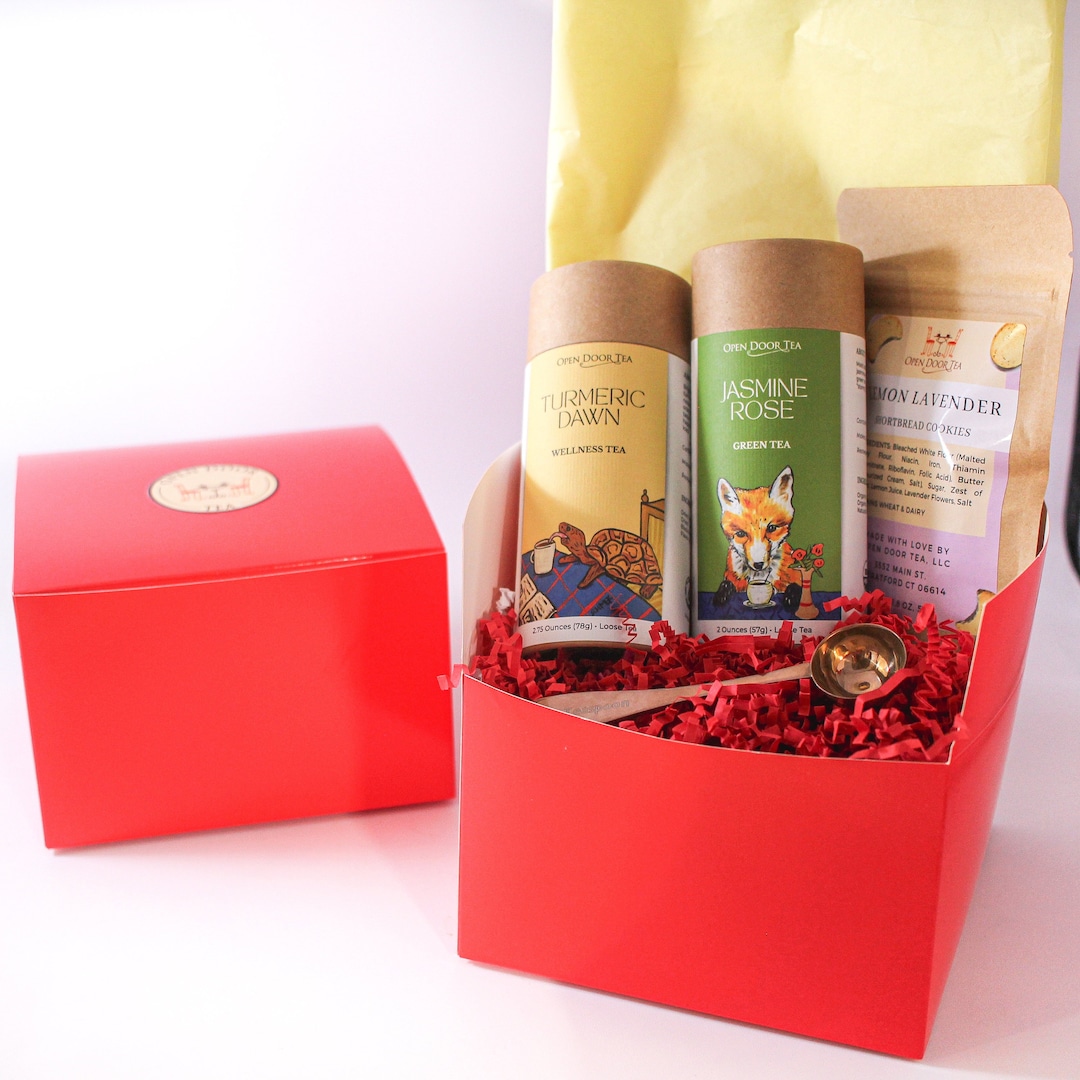 Tea Gift Box Set - Custom and Personalized Kit for Special Occasions - Etsy