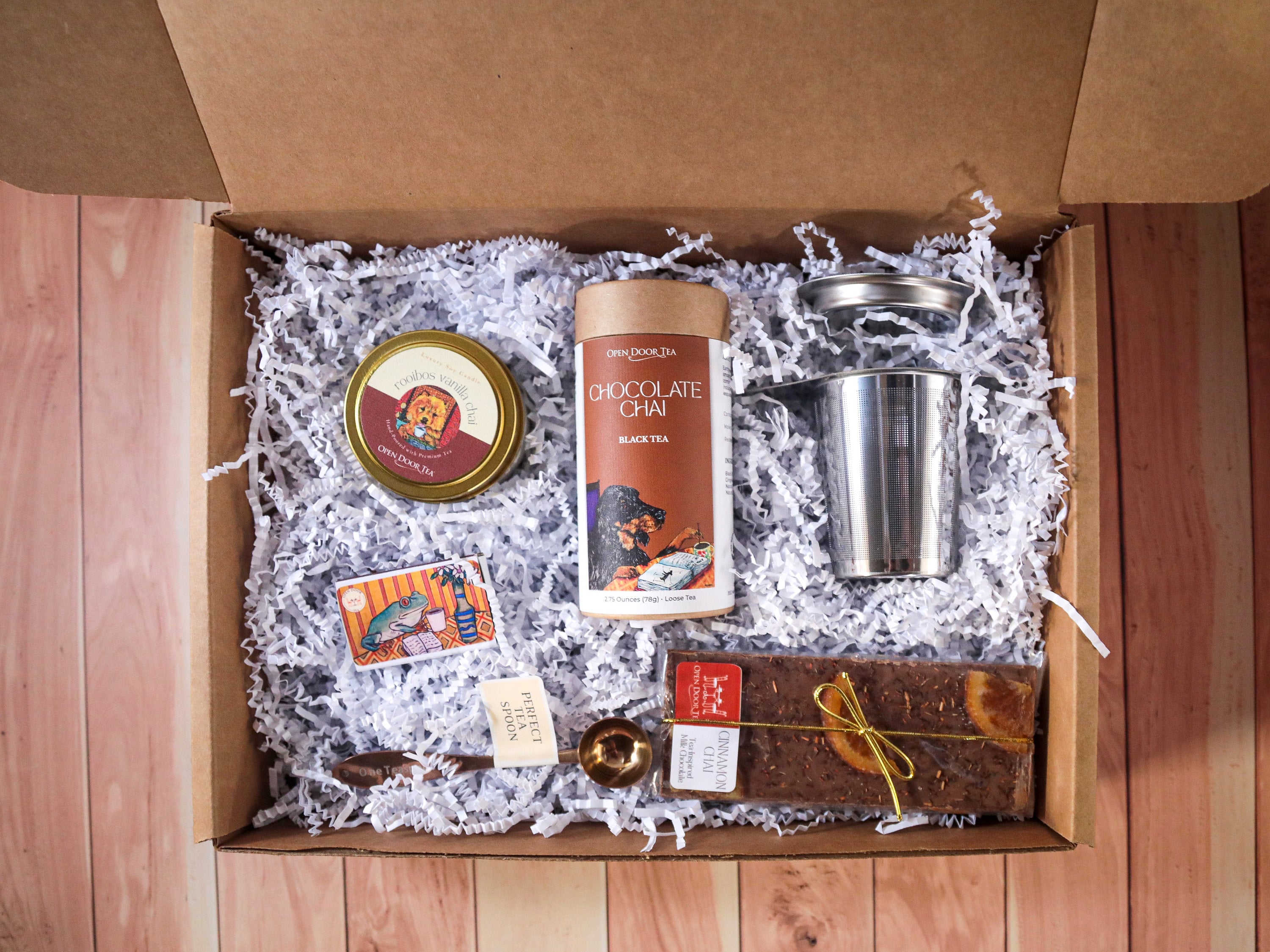 Build a Gift Box → START HERE | Tea, Spa & Wellness Set by Open Door ...