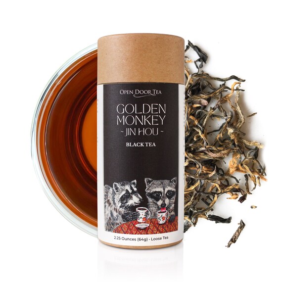 Golden Monkey Black Tea Blend Loose Leaf - Etsy