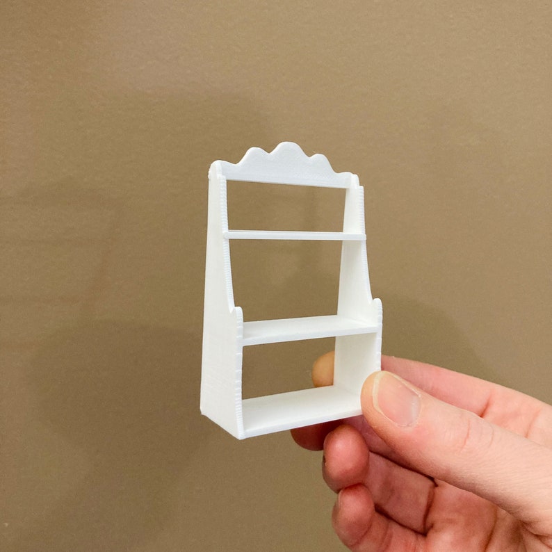3D Printer STL File Shelf Dollhouse Miniature 3D Printable - Etsy