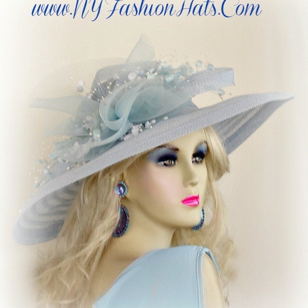 Baby Blue Church Hat - Etsy