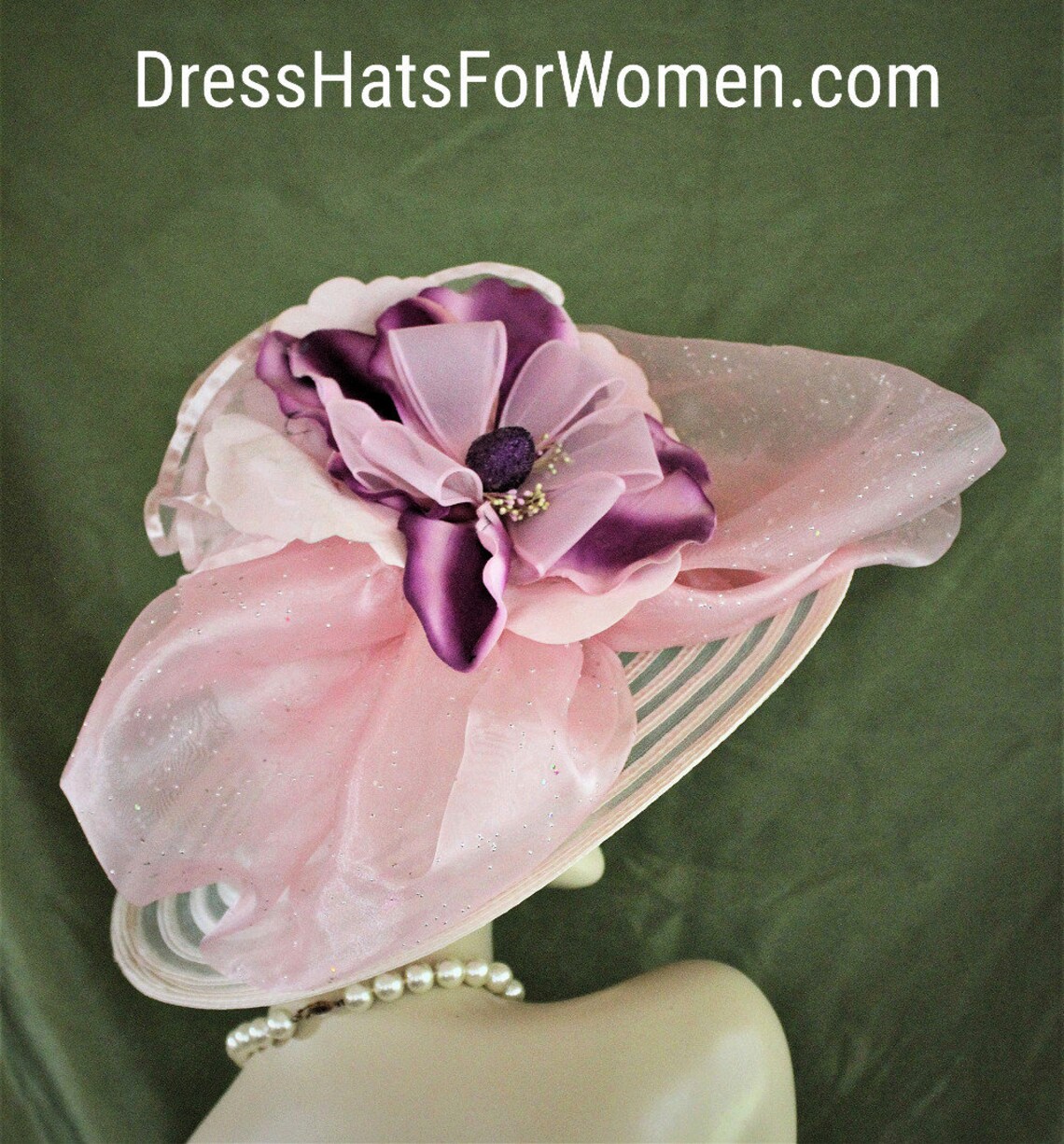 Women's Luxury Couture Premium Statement Wedding Hat, Hats for Horse ...