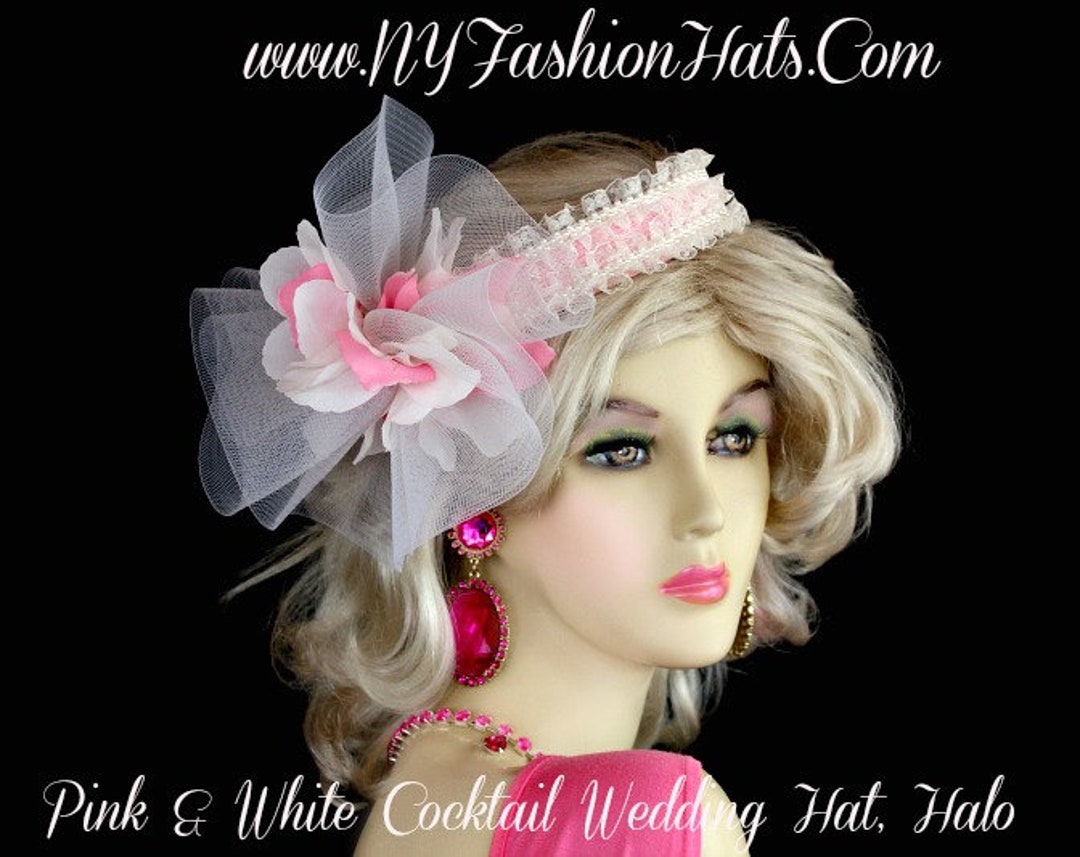 Mother of the Bride Fascinator Headwear, Nyfashionhats, Ladies Pink ...