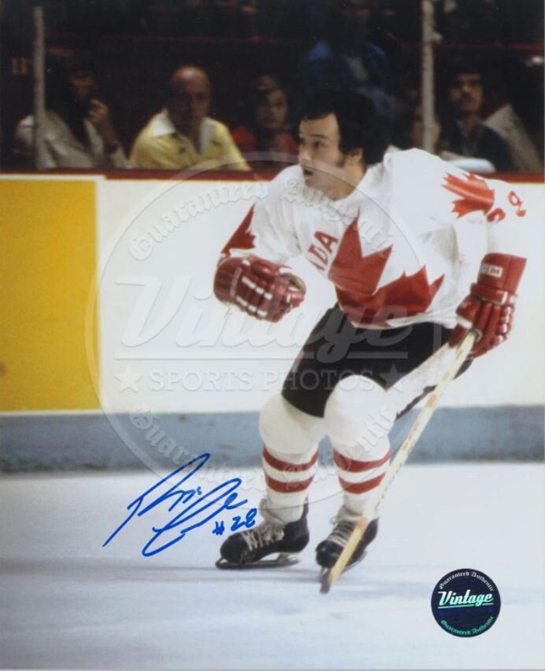 Reggie Leach Team Canada 8x10 Autographed Photo 1976 Canada Cup - Etsy