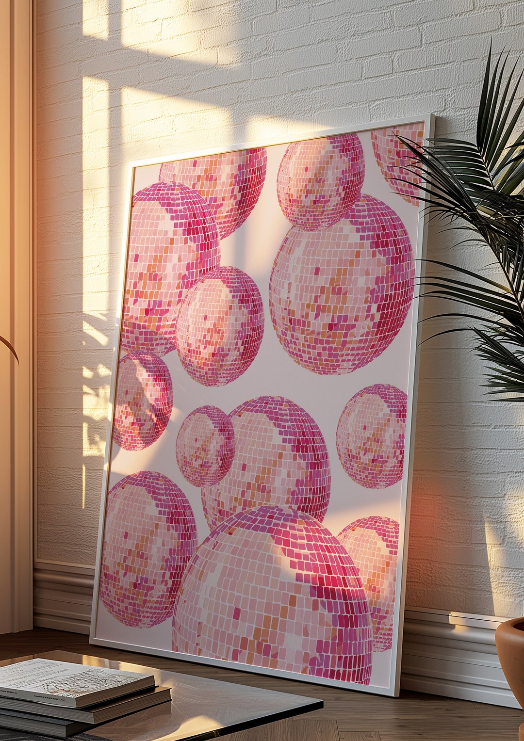 Pink on Pink Disco Collection Print / Digital Download - Etsy