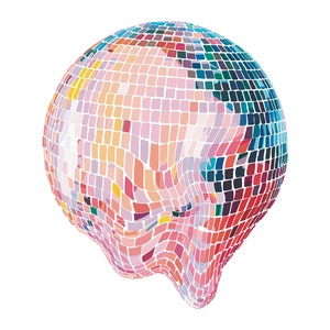 Disco Daze Print / Digital Download - Etsy