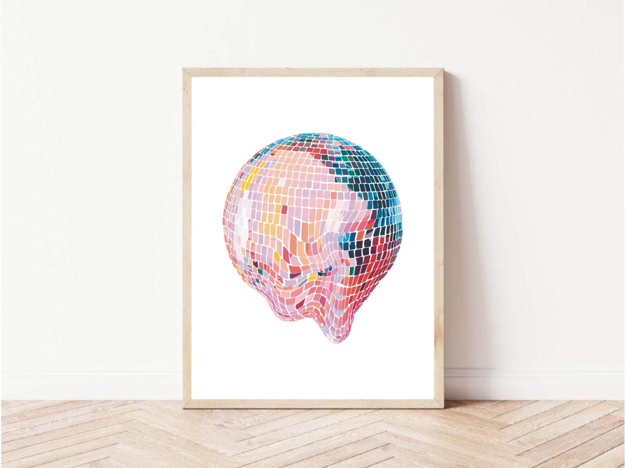 Disco Daze Print / Digital Download - Etsy