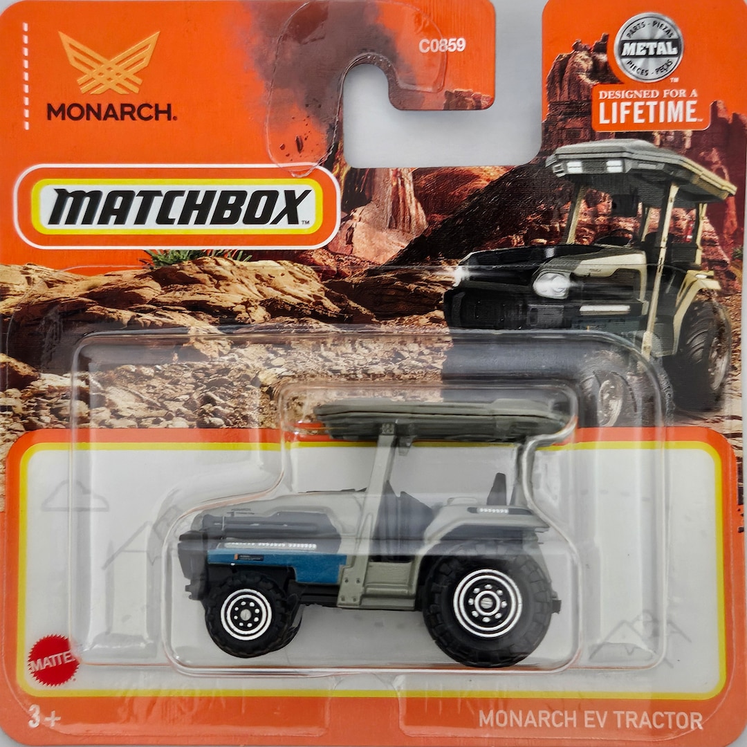Matchbox Monarch EV Traktor, 70 Jahre 69/100 [Silber