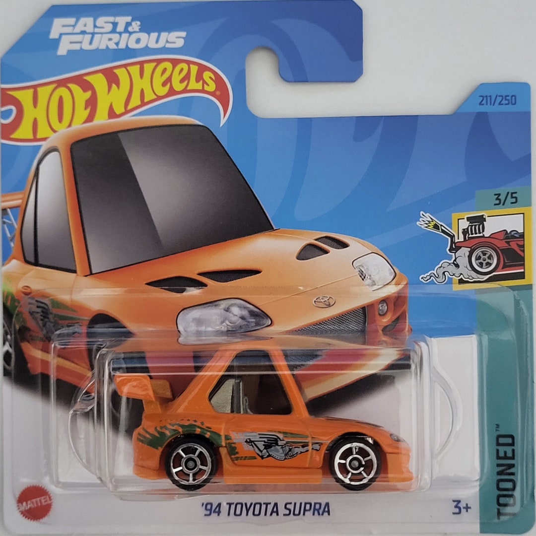 Hotwheels Toyota Supra Tooned - Etsy