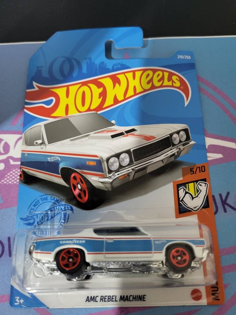 Hotwheels Amc Rebel Machine - Etsy