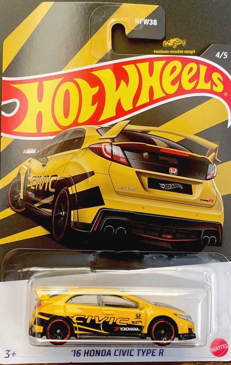 Hotwheels 16 Honda Civic Type R - Etsy