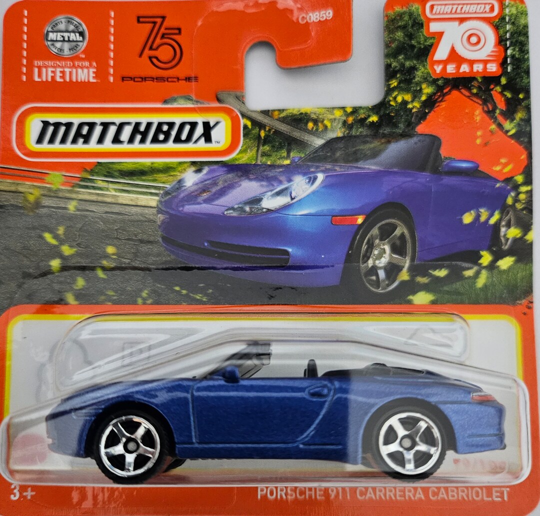 Matchbox Porsche 911 Carrera Cabriolet - Etsy