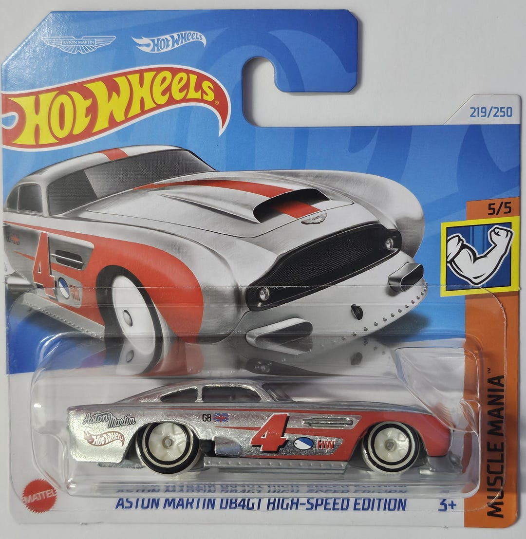 Hotwheels Aston Martin Db4gt High Speed Edition - Etsy
