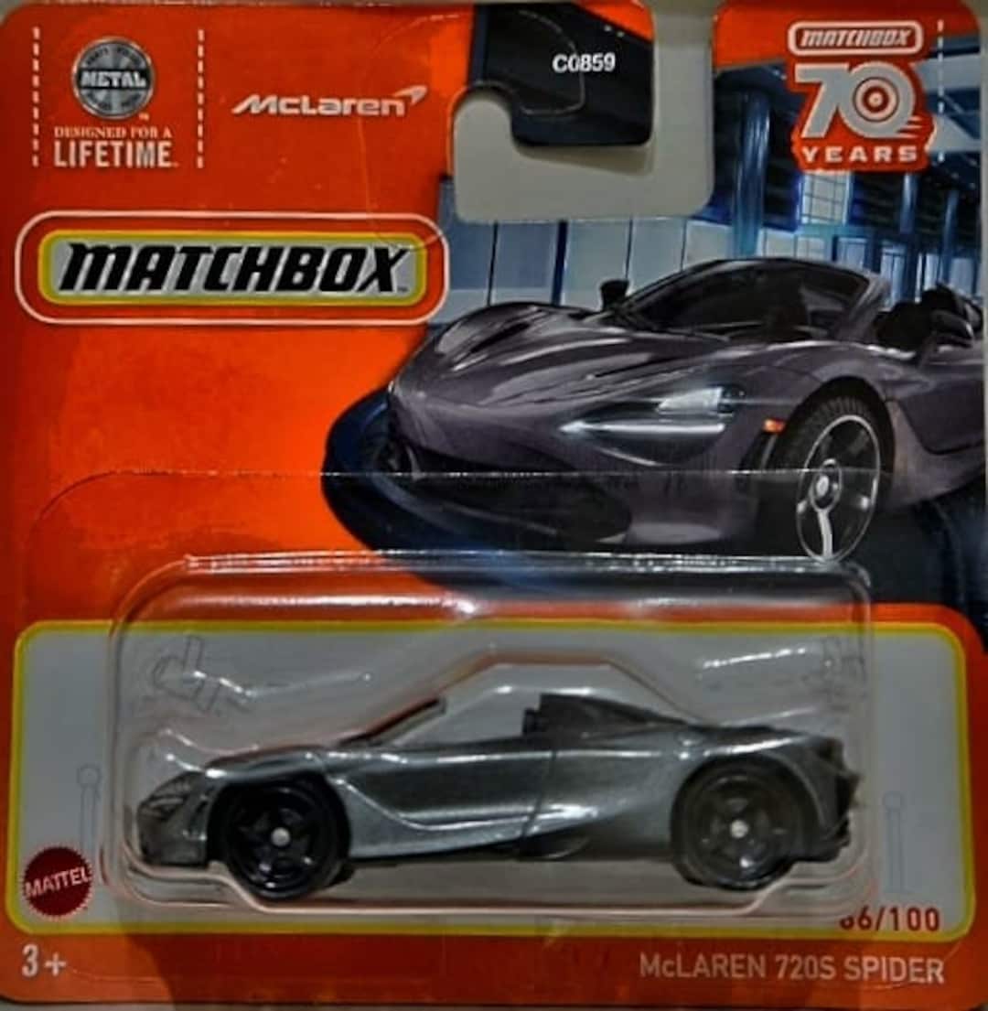 Matchbox Mclaren 720s Spider - Etsy