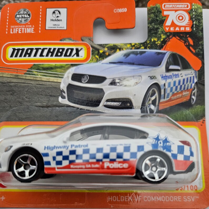 Matchbox Holden Vf Commodore Ssv - Etsy