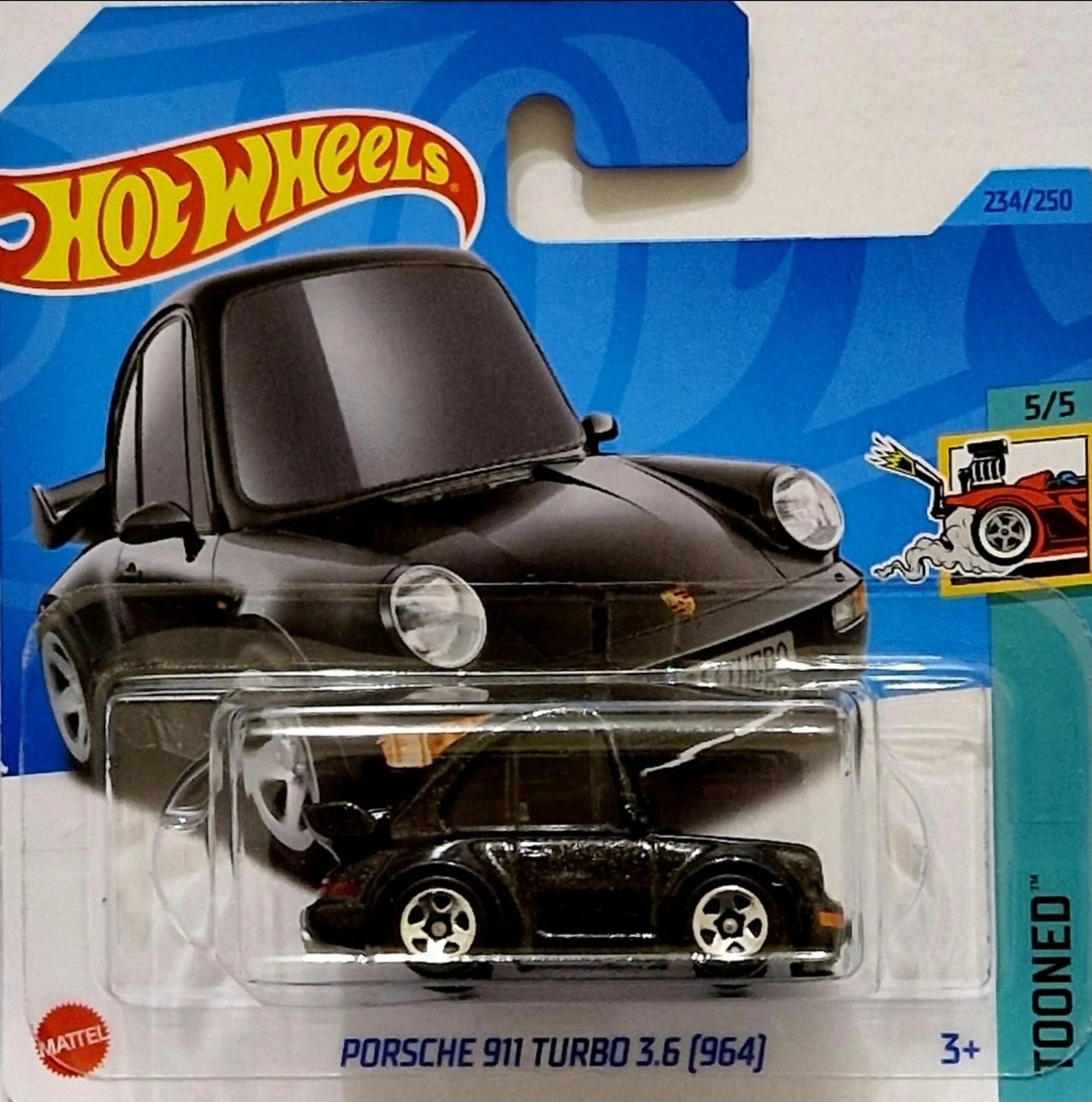 Hot Wheels Porsche 911 Turbo 3.6 964 Tooned - Etsy México