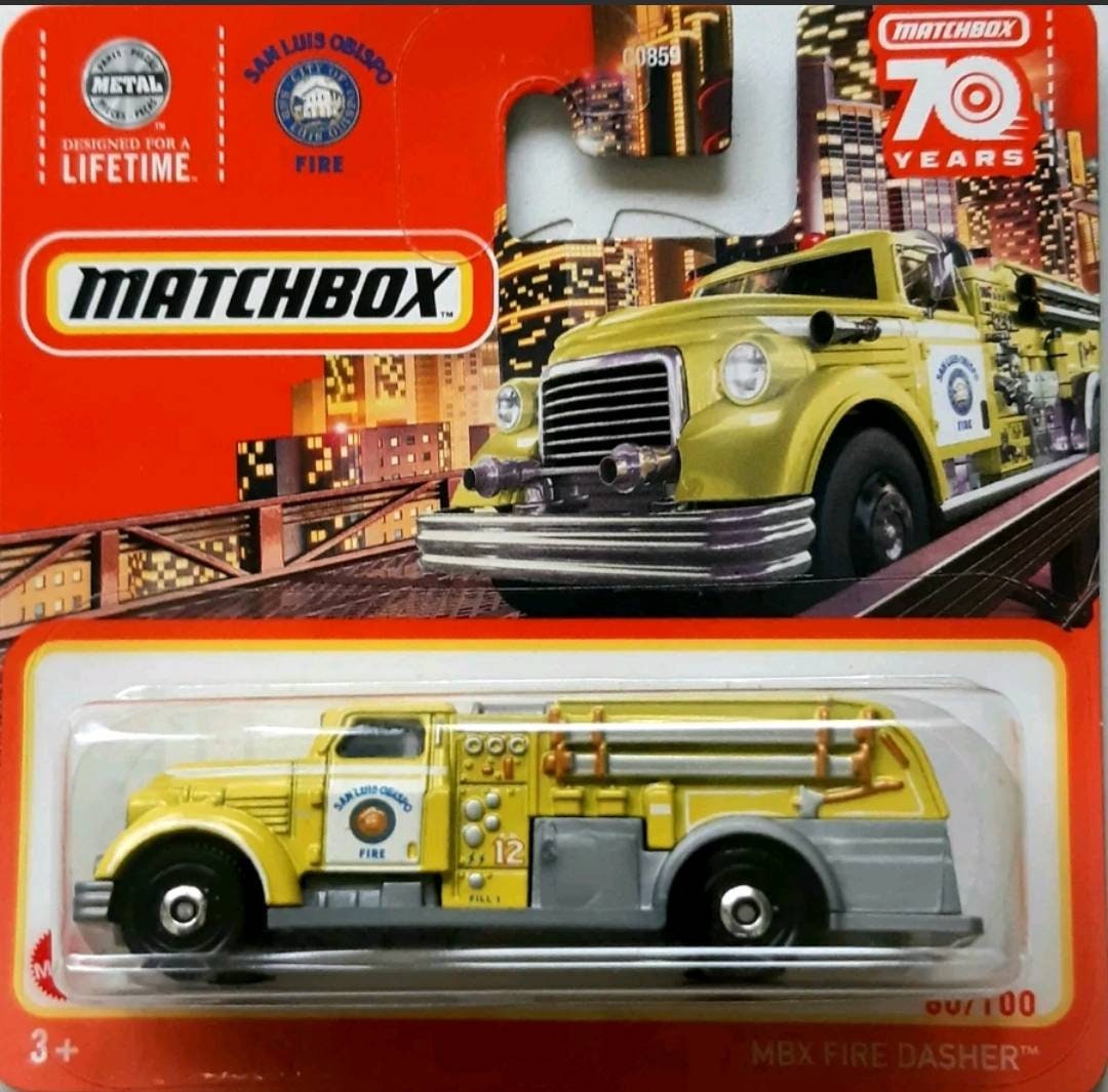 Matchbox Fire Dasher - Etsy