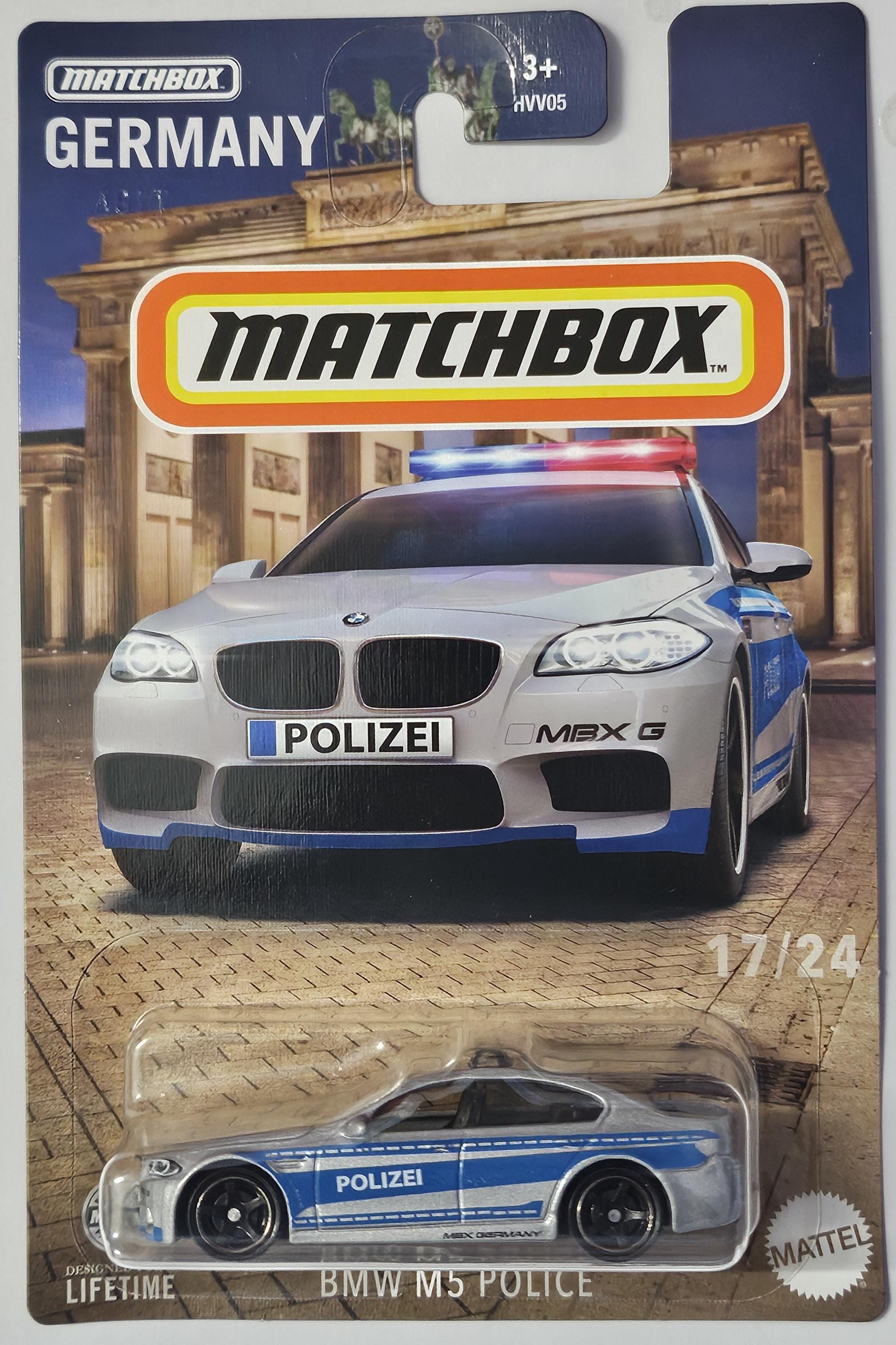 Matchbox Bmw M5 Police - Etsy