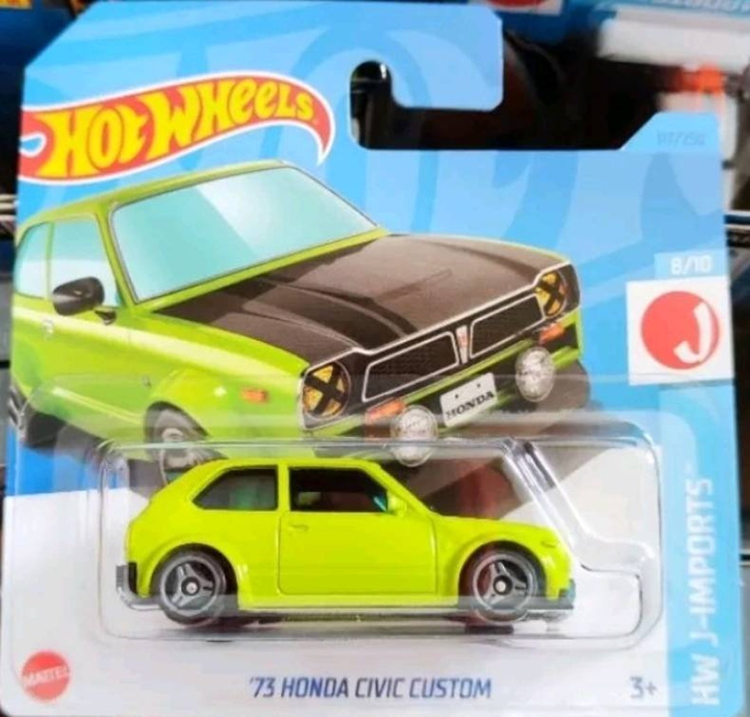Hotwheels 73 Honda Civic Custom - Etsy