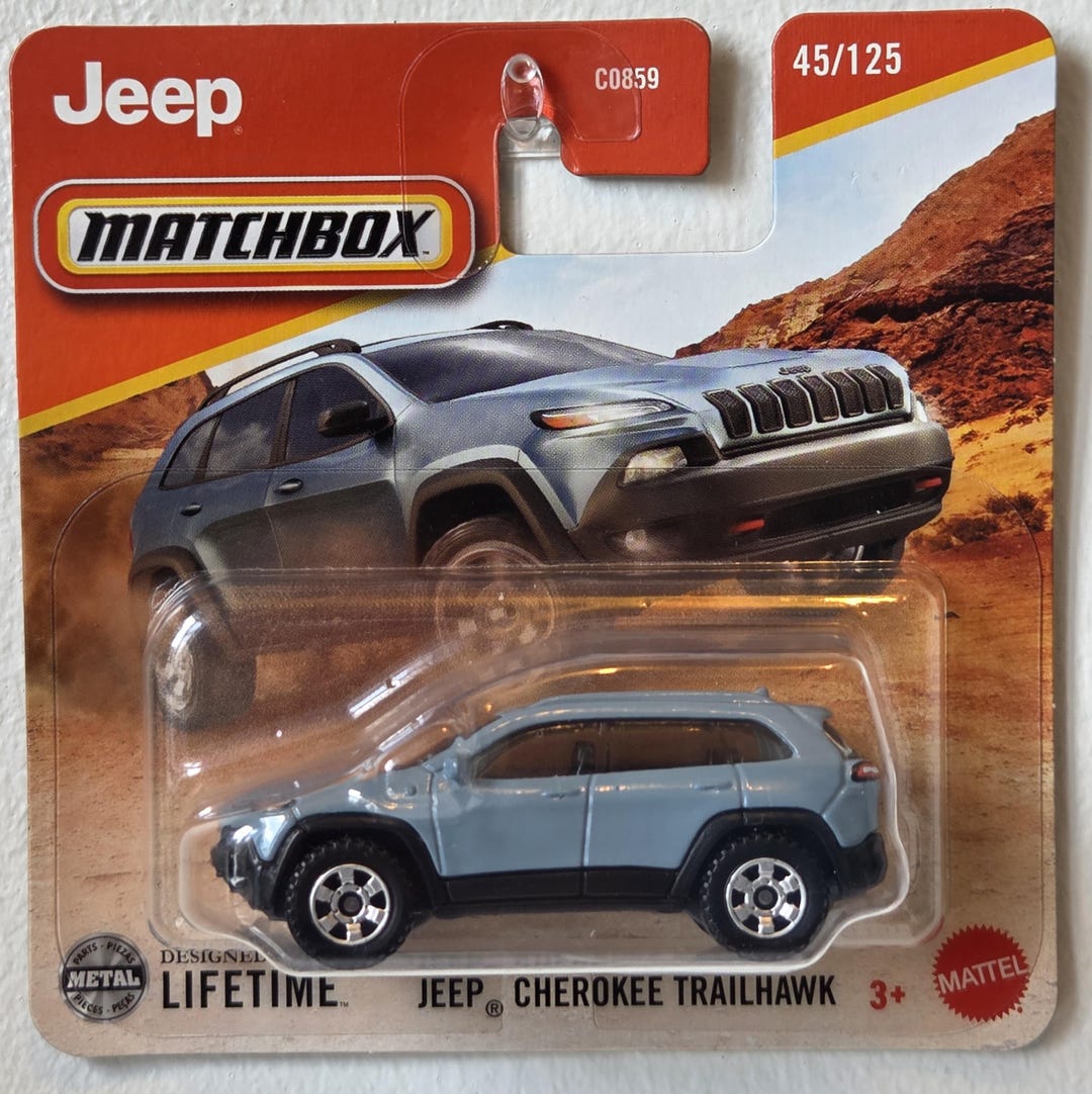Matchbox Jeep Cherokee Trailhawk - Etsy