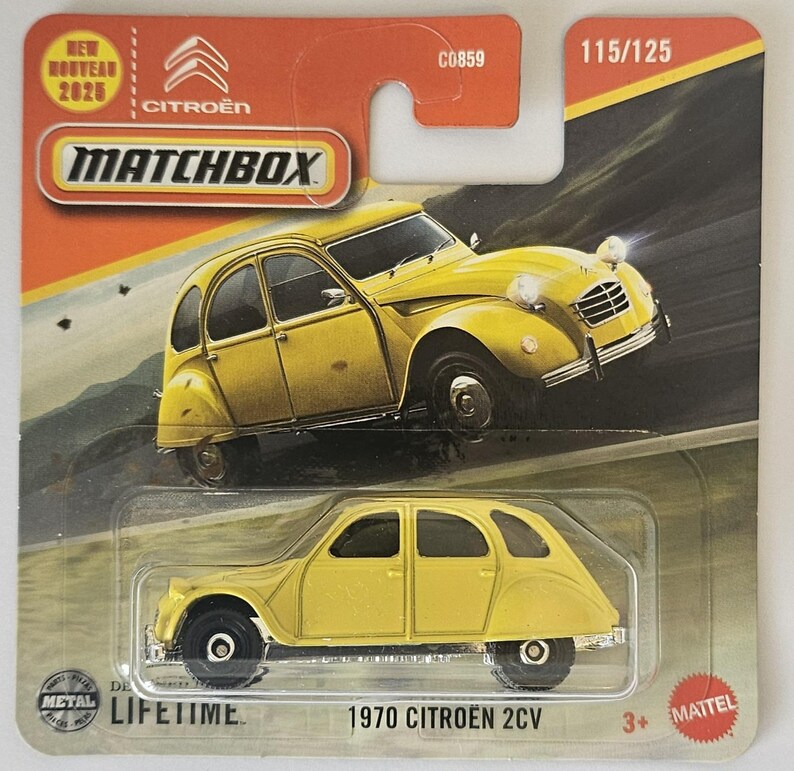 Matchbox 1970 Citroen 2cv - Etsy