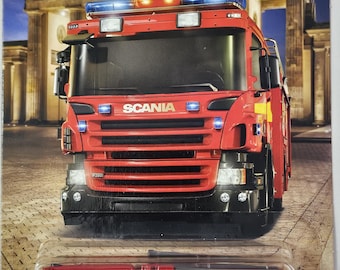 Matchbox Scania P360- Fire Engine-red-long Card -hard to Find Collector ...