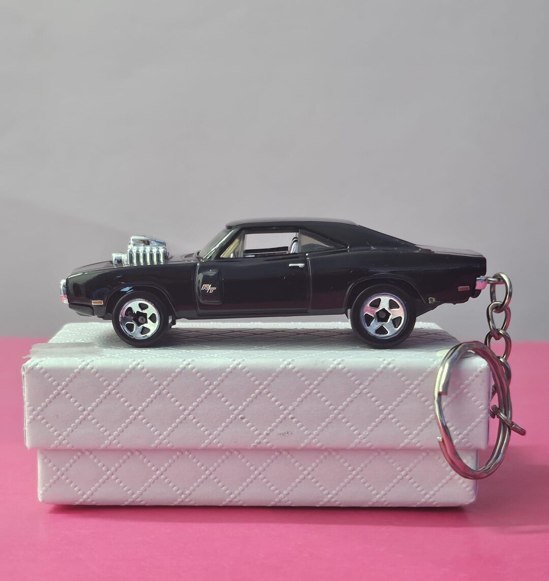 Fast and Furious Dom's Dodge Charger Keyring - Etsy