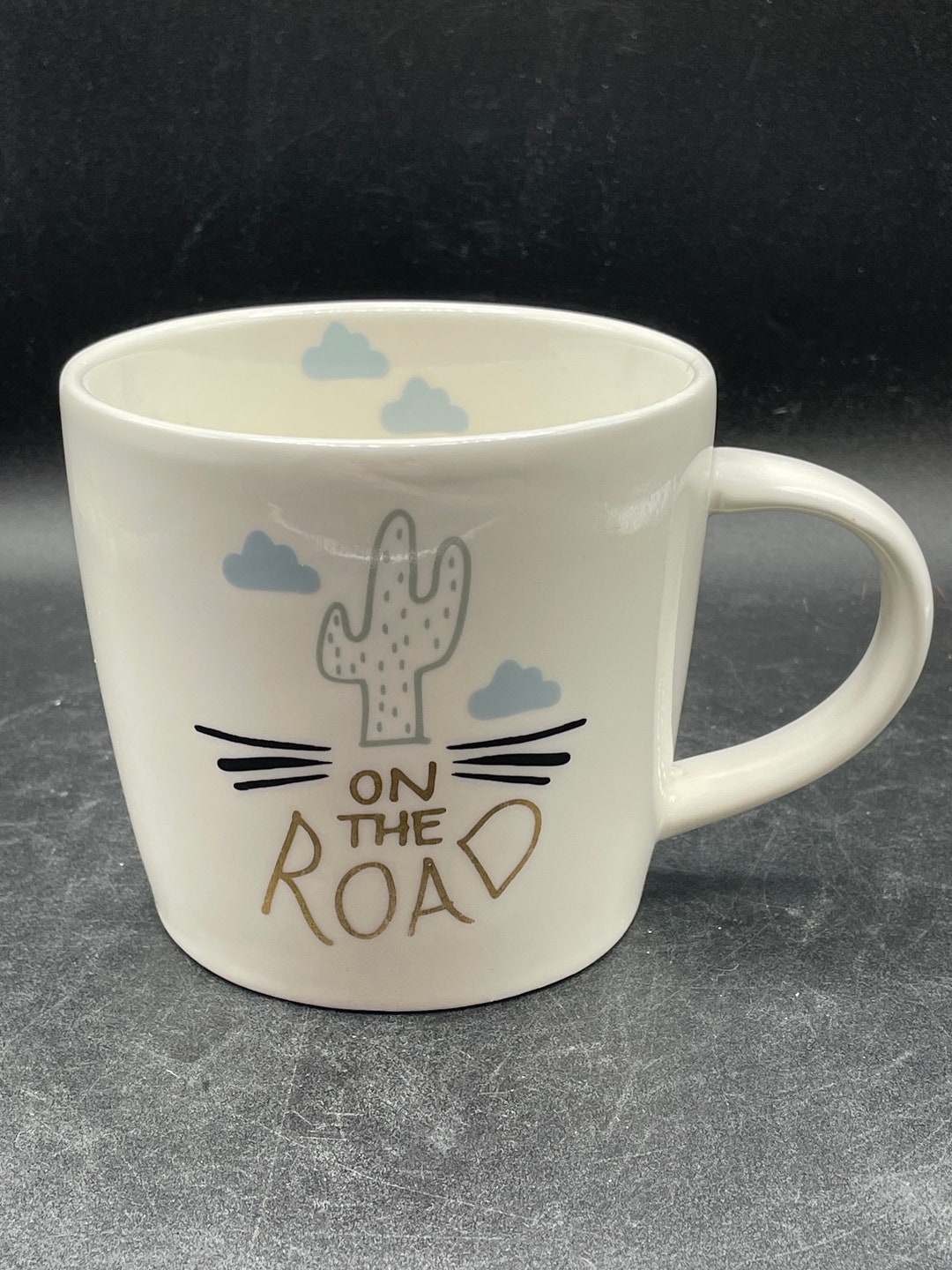 On the Road' Cactus by Slant Collections White Coffee/tea Mug - Etsy
