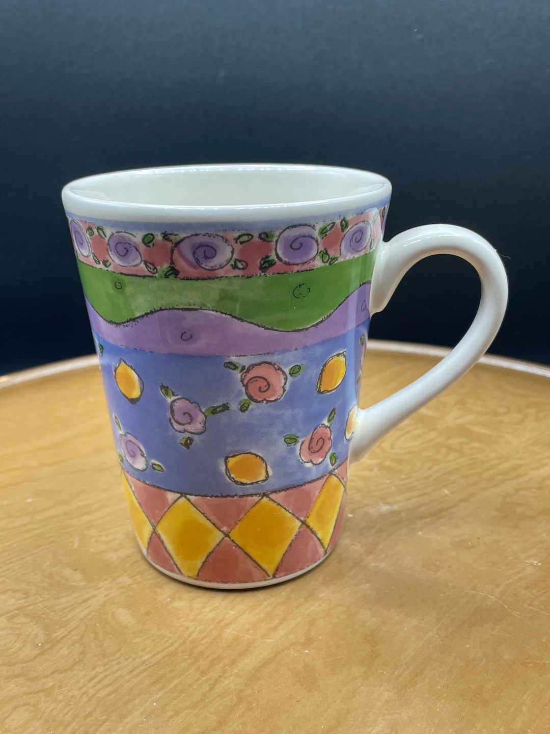 Sango "the Sweet Shoppe" Lemon Sherbet Vintage Sue Zipkin Coffee/tea ...