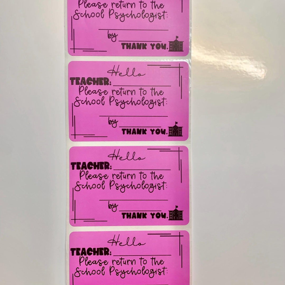 100 Large 3x2 Green Soft Pink and Orchid Purple Custom Labels With ...