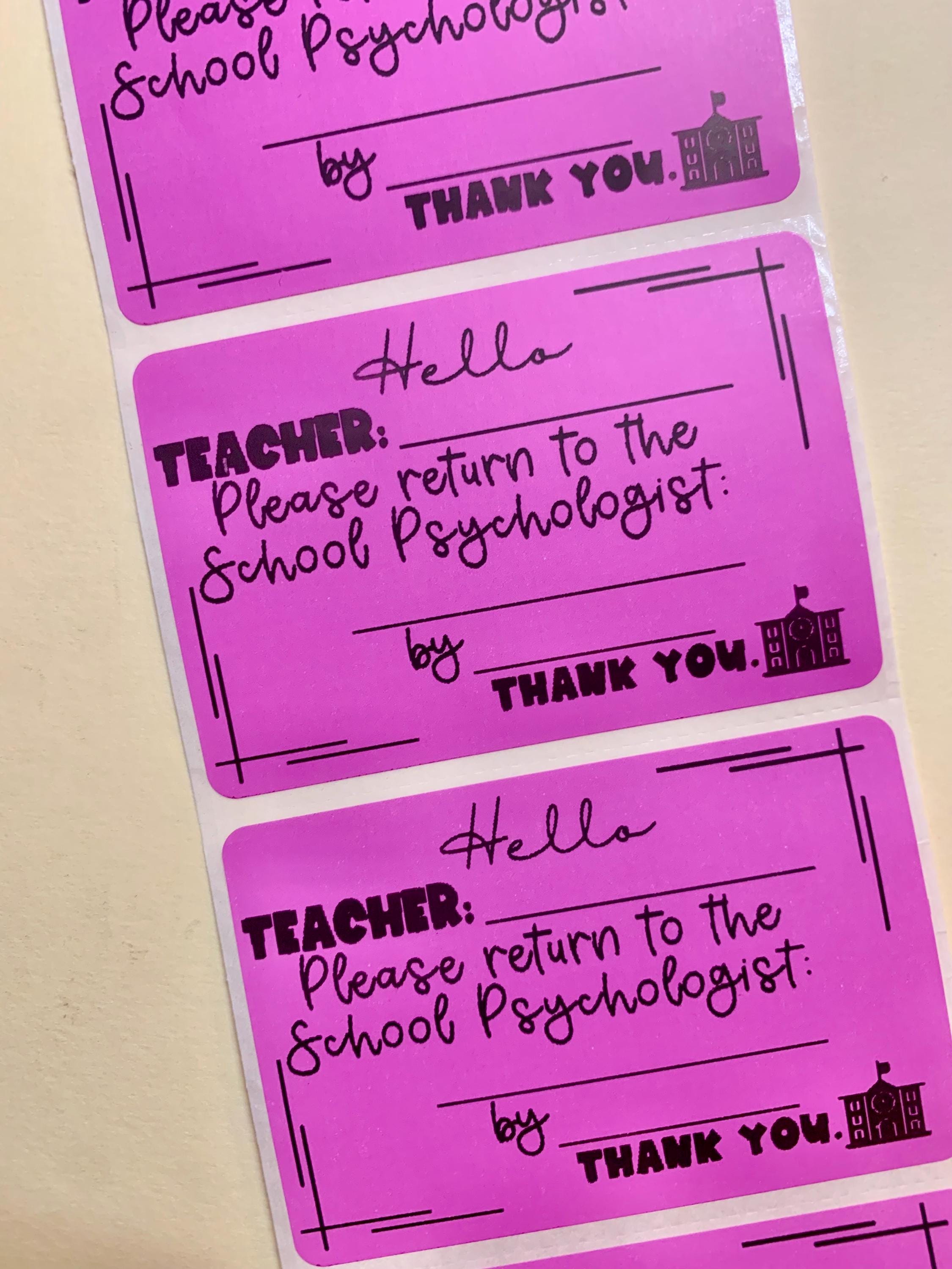 100 Large 3x2 Green Soft Pink and Orchid Purple Custom Labels With ...