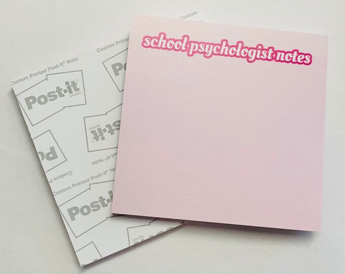 School Psychologist Post It Note School Psychologist Gifts School ...