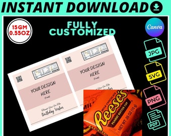 Chocolate Bar Reeses - Etsy