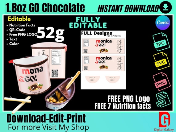 Nutella To Go Nutrition Facts