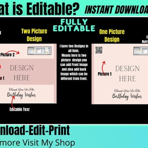 M&M Wrapper Template: Birthday Party Favors, 3.01oz (digital Download ...