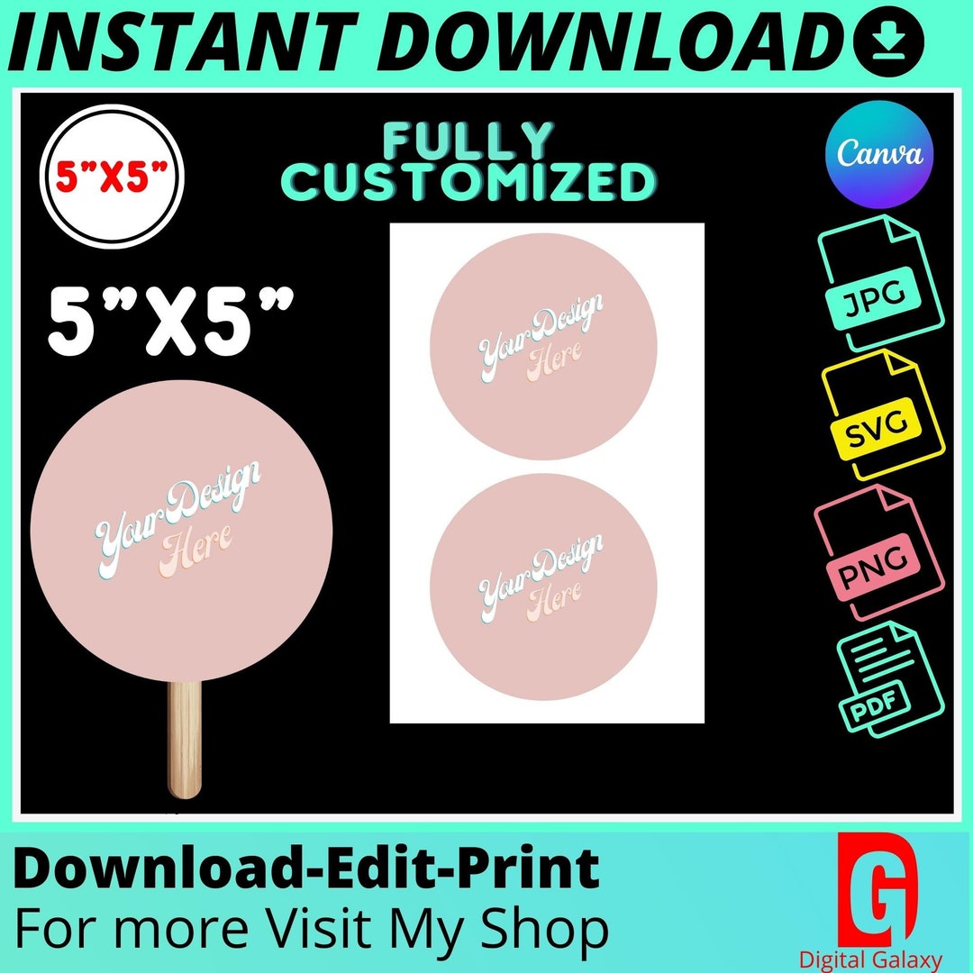 Paddle Fan Template, Paddle Fan Download, Church Fan Template for ...